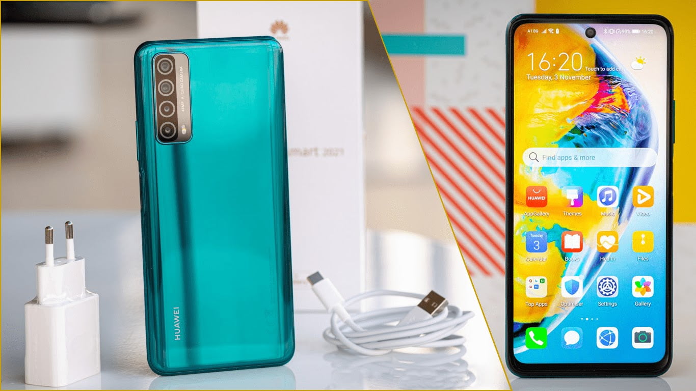 سعر و مواصفات هواوي P Smart 2021 Huawei Y7a سماء التقنية Skytech